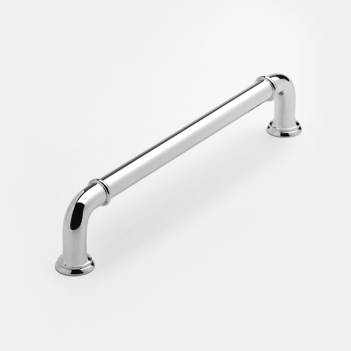 2138, Pull - 8" c-c, Classic Brass Lucille Collection – FineKnobs.com