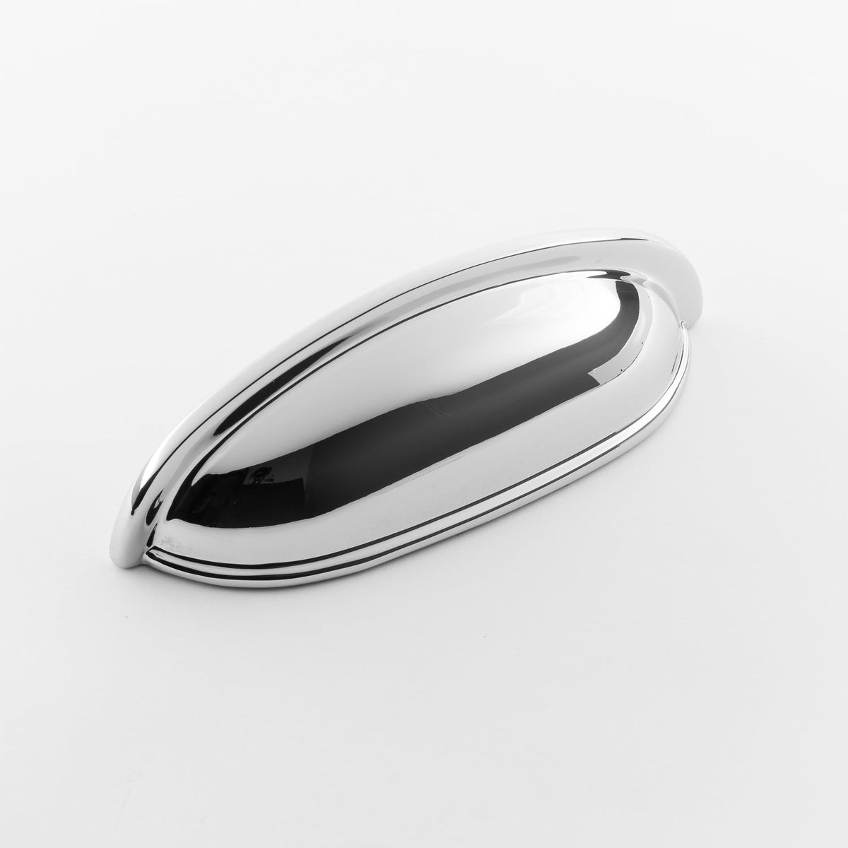 1263, Cup Pull - 3" c-c, Classic Brass Hutter Collection – FineKnobs.com