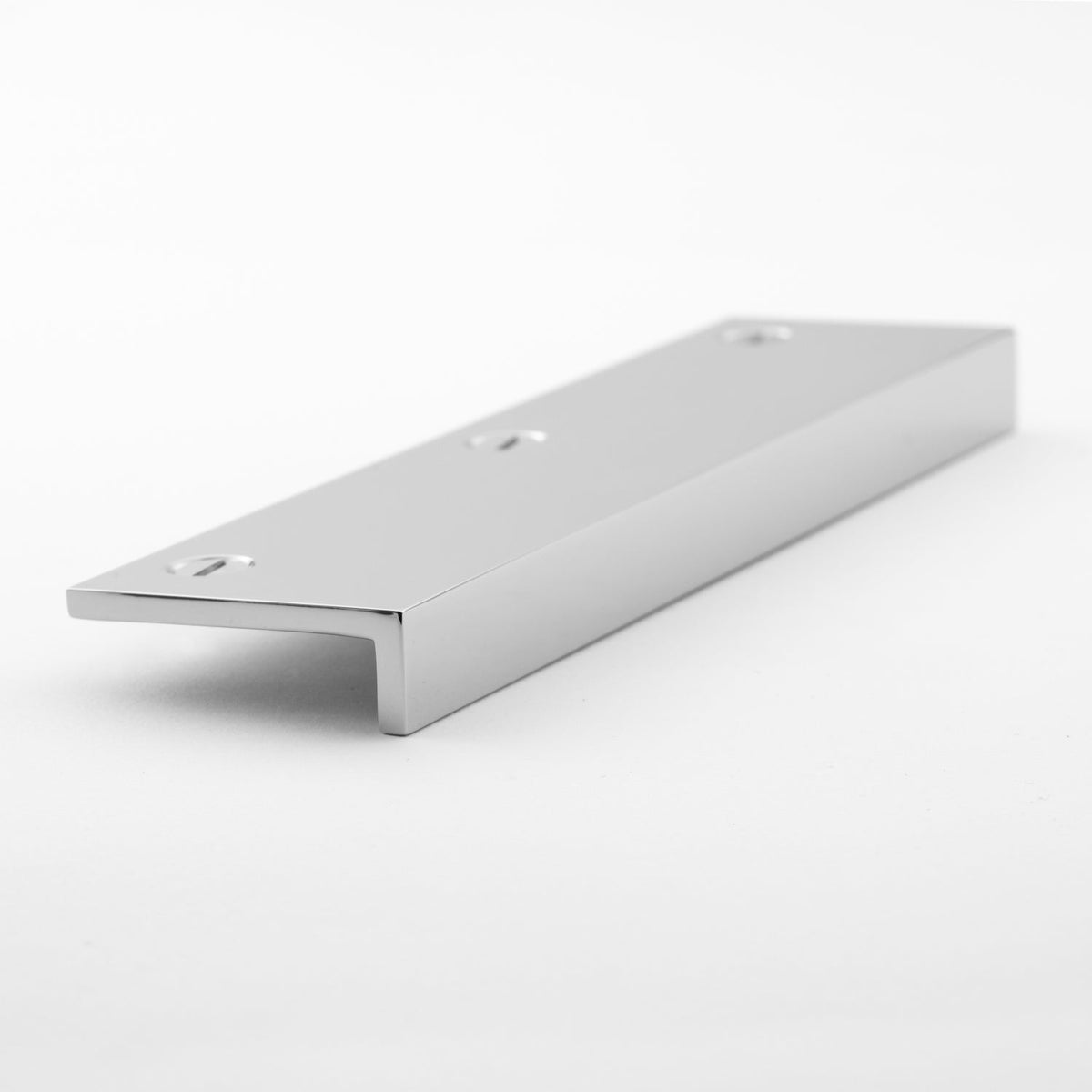 3678, Edge Pull - 18" Angle, Classic Brass Classic Brass Edge Pulls ...